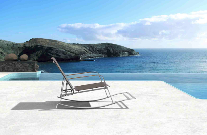 RAVEN LOW ROCKING CHAIR - Icon Outdoor Contract